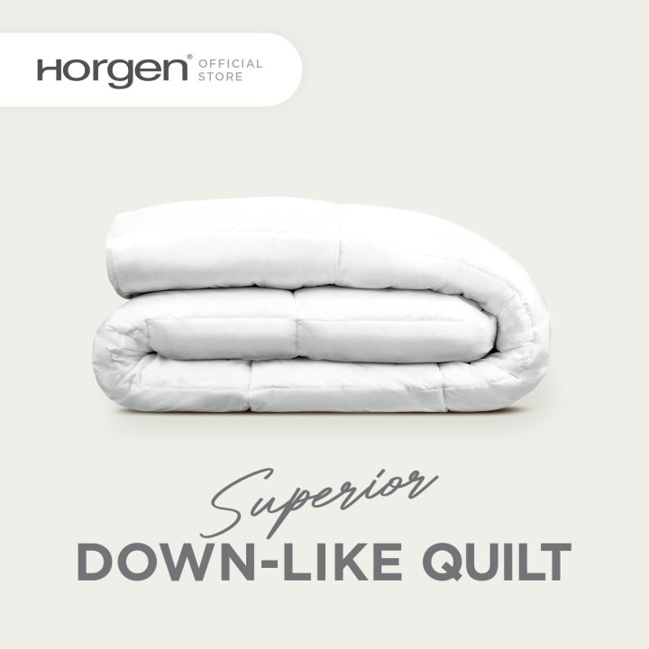 (4 sizes) Horgen Hotel At Home Superior Down-like Microfibre Quilt ...
