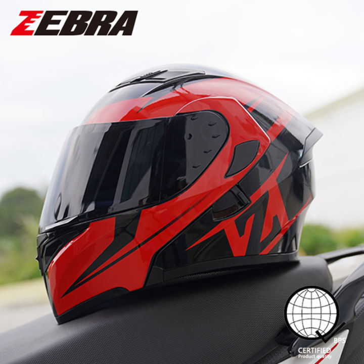 Zebra helmet FF805 Motorcycle Full face helmet Men full face modular ...