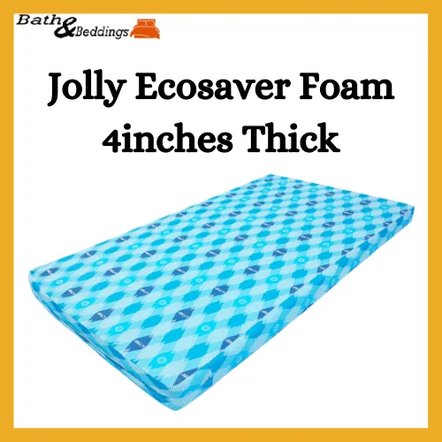 JOLLY ECOSAVER FOAM / BEDDING FOAM / MATTRESS / 4 INCH THICKNESS FOAM ...