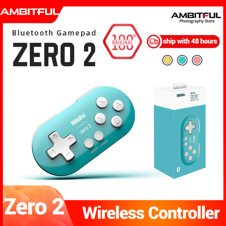 8BitDo Zero 2 Bluetooth Gamepad Mini Controller Compatible for Nintendo ...