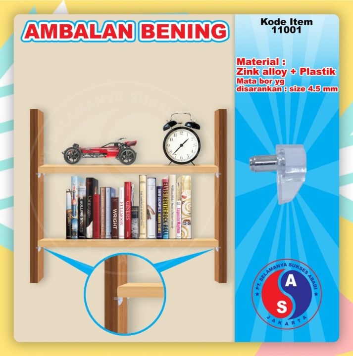 AMBALAN KAYU PLASTIK BENING KRISTAL / TATAKAN PENYANGGA KAYU | Lazada ...