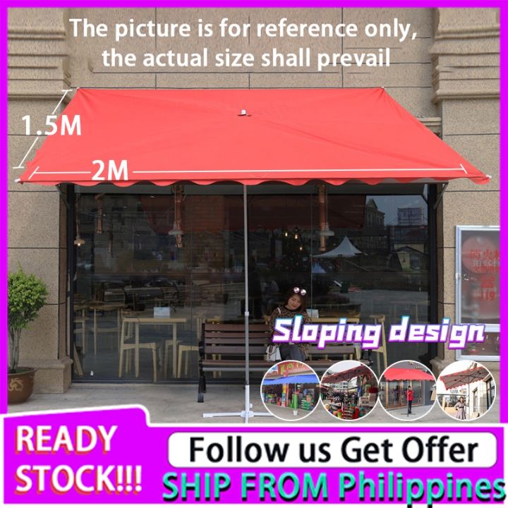 Awning Canopy Roofing Outdoor Anti UV Shade With Bracket Frame ...
