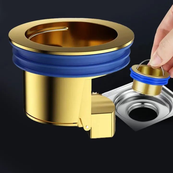 Bathroom Accessories Shower Drainer One Way Valve Seal Stopper Insect ...
