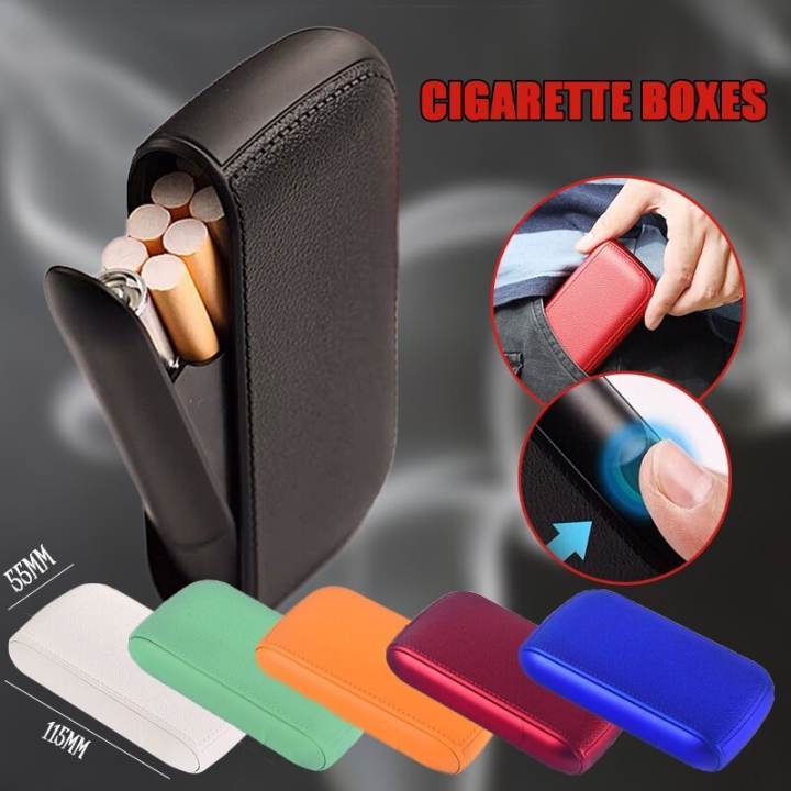 Cigarette Case with Rechargeable Electric Lighter Portable Travel ...