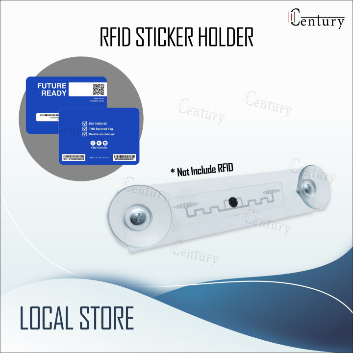RFID Touch n Go TNG RFID Tag Sticker Smart Tag For Car Smart Holder ...