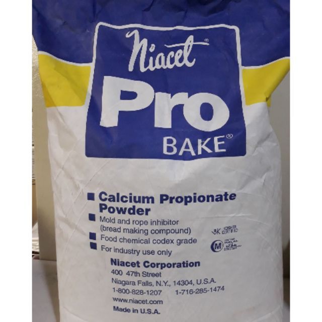 NIACET Pro Bake CALCIUM PROPIONATE POWDER (Anti-Amag) 1Kg. | Lazada PH