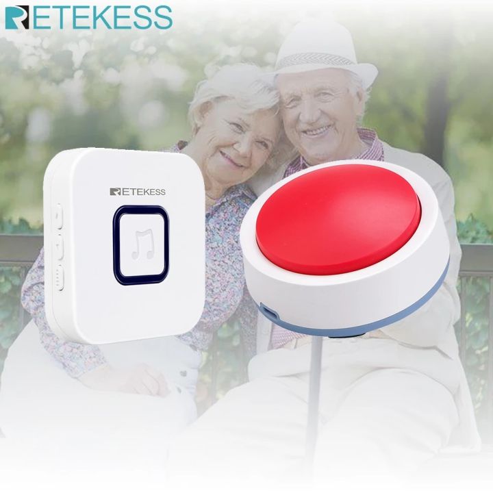 Retekess TH003 Wireless Caregiver Pager Nurse Calling Alert Patient ...