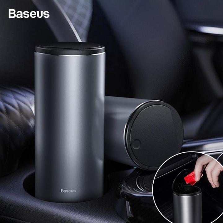 BASEUS Universal ถังขยะในรถสามารถ Mini Auto Dust Organizer ภายในรถถุง ...