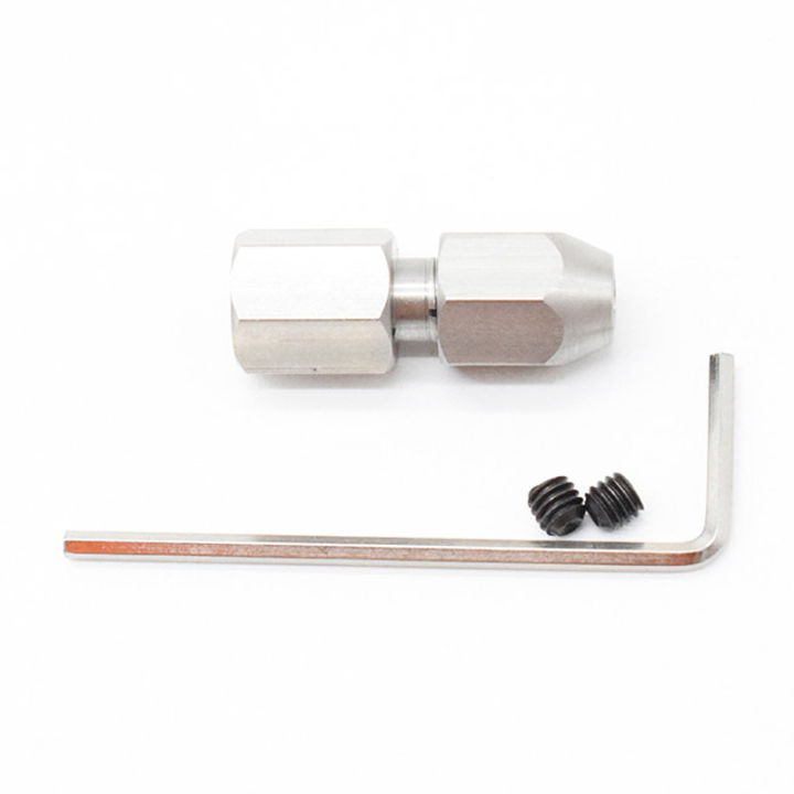 2Pcs RC Boat Flexible Coupling CNC Stainless Steel Flex Collet Coupler ...