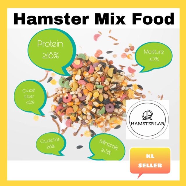 Hamster Mix Food Hamster Mixture Food Healthy Food Nature Food Super ...