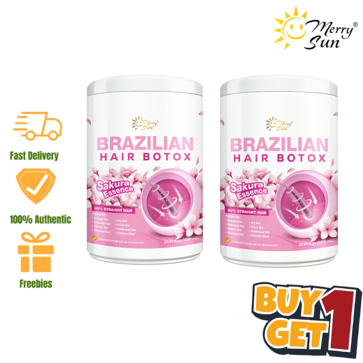 Merry Sun Brazilian Treatment Hair Botox, Sakura scent, hair ...