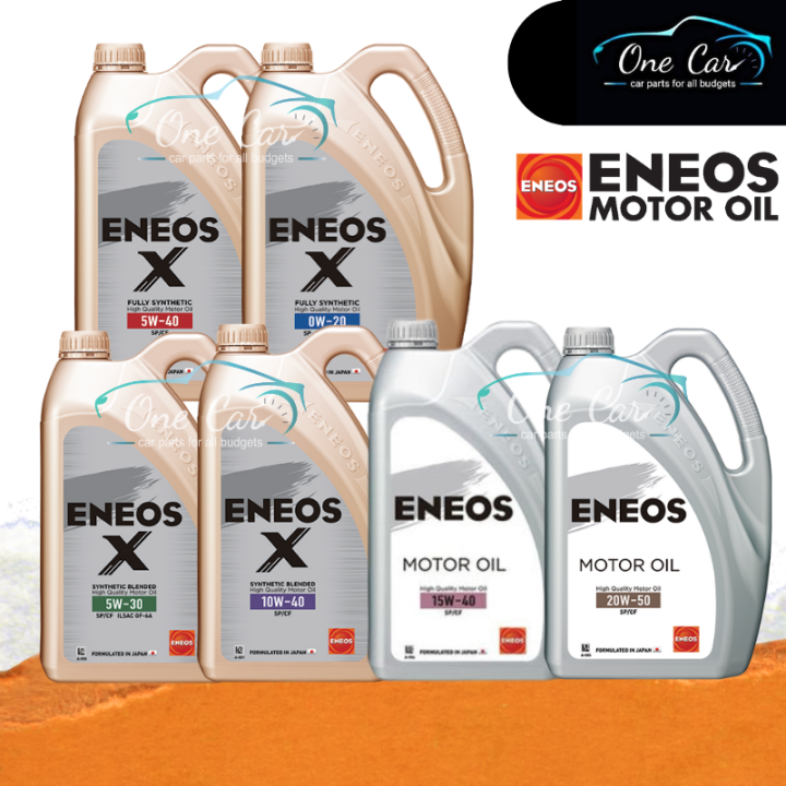 ENEOS Engine Oil Fully Synthetic/ Semi Synthetic/ Mineral 0W20 5W40 ...
