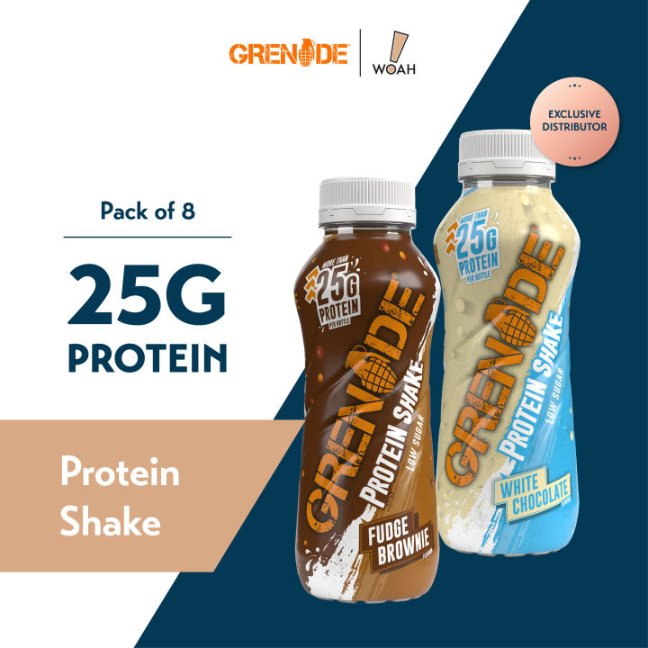 Grenade Bottled RTD Protein Shakes 330ml (Case of 8) | Lazada Singapore