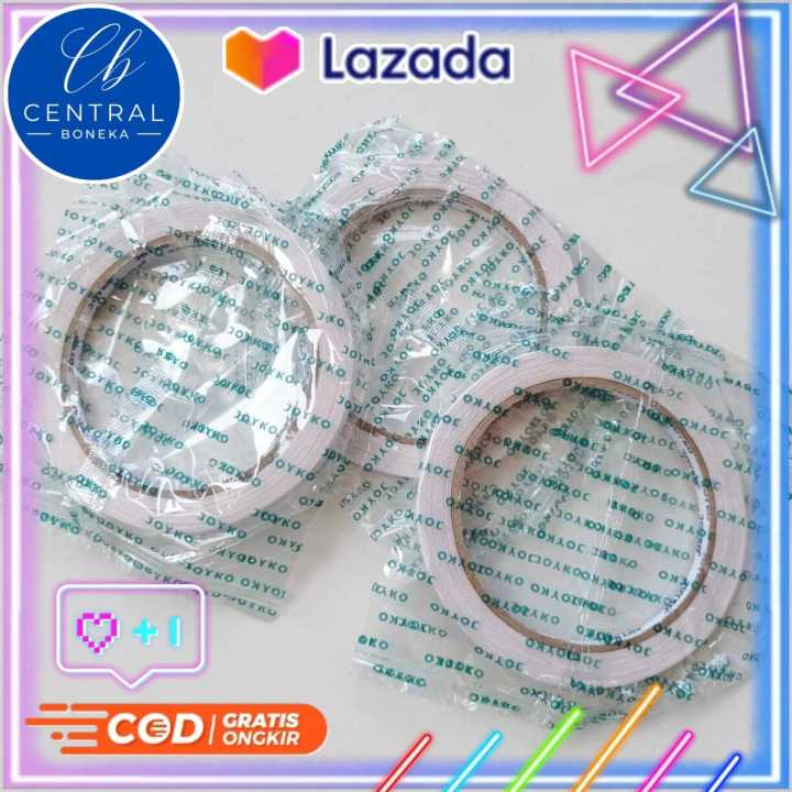 1 PCS Double Tape / Dobel Tip / Dabel Tip 1/4 INCH | Lazada Indonesia
