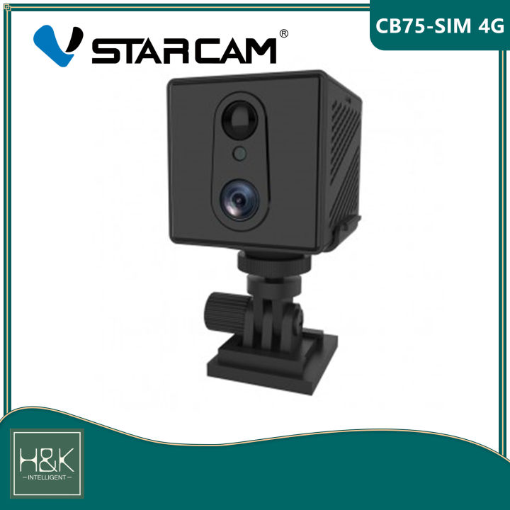 Vstarcam CB75 กล้องใส่ซิม 4G มีแบตเตอรี่ในตัว คมชัด 3ล้าน ดูออนไลน์ได้ ...