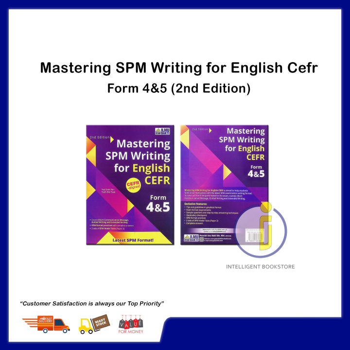 [Intelligent] Ilmu Bakti Mastering SPM Writing for English CEFR Form 4 ...