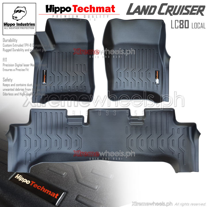 Toyota Land Cruiser LC80 Local Hippo Techmat Pro Series Brand Deep Dish ...