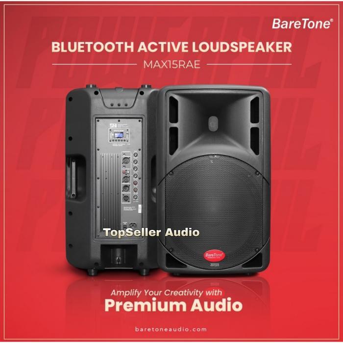 Speaker Aktif Baretone MAX15RAE Original ( 15 Inch ) Harga 1 Buah ...