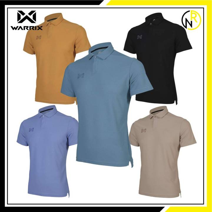 ***รุ่นใหม่ล่าสุด *** เสื้อ WARRIX SMART POLO 221PLACL32 เส่้นใย POLYESTER 100% เนื้อผ้าเบา แห้ง ...