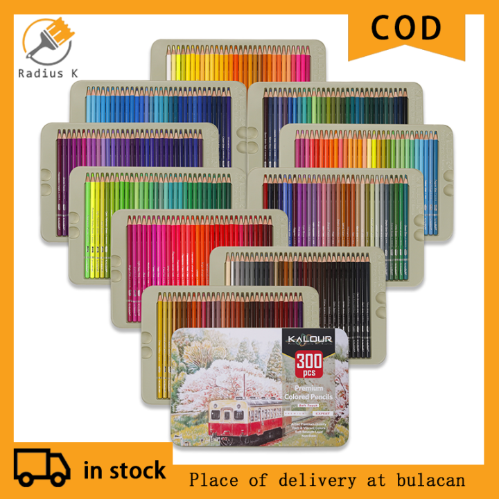 Radius K 300 COLOR Professional Paint Oil Paint Pencil Artist Dress Wood Sketch Crayon School ...