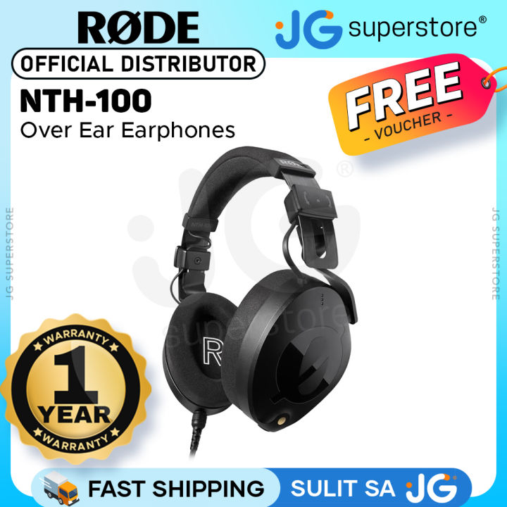 RODE NTH-100 Studio Over the Ear Headphones with Circumaural 40mm ...