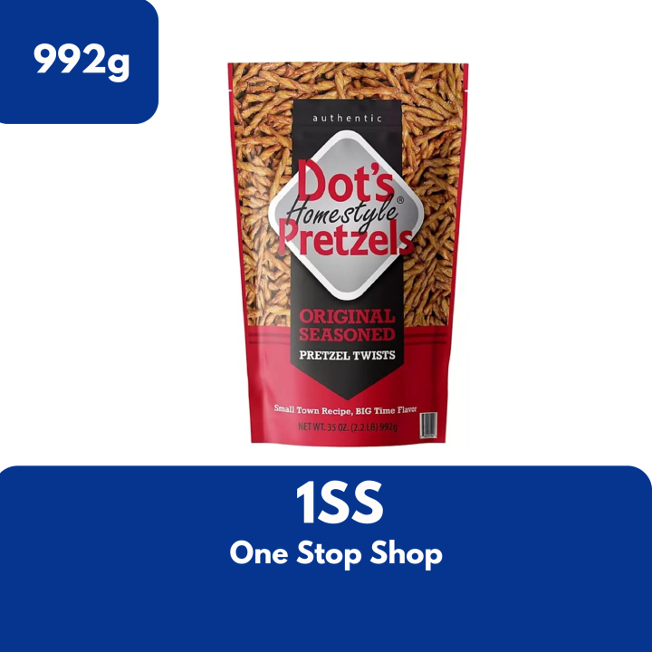 Dot's Pretzels Homestyle Pretzels Original Seasoned, 992g | Lazada PH