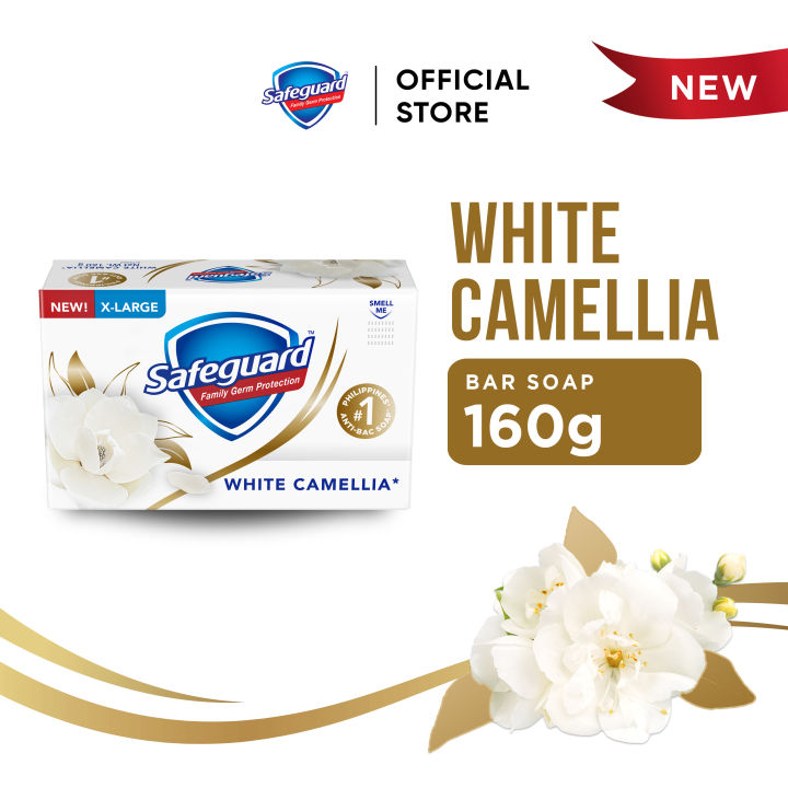 Safeguard White Camellia Bar Soap 160g | Lazada PH