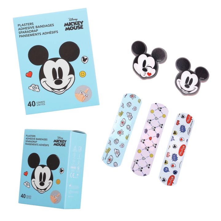 Mickey Mouse Adhesive Bandages Plaster Pack Disney Collection Miniso ...