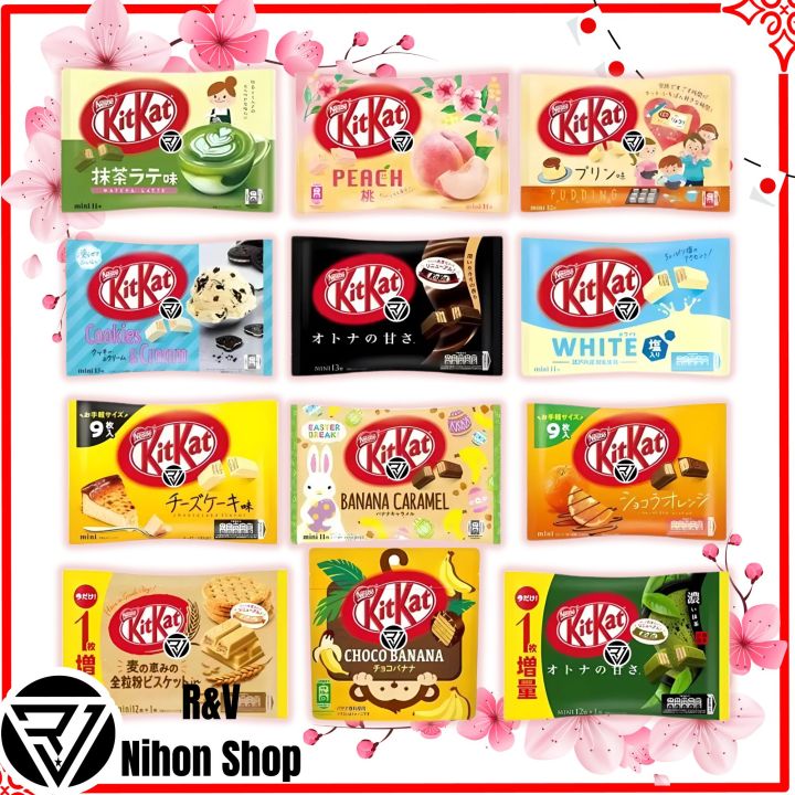 Nestle KitKat Mini Variety Pack Japan | Lazada PH