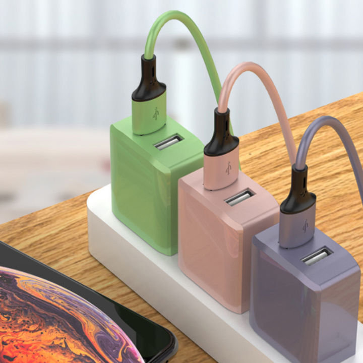 【Home TopONE】Color Macaron Series Charging Head Fast Charge 5v Charger ...