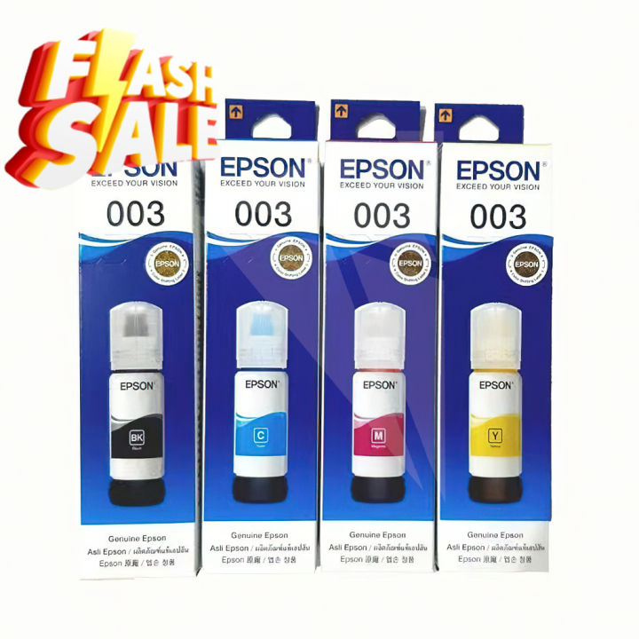 Epson 003 ink tank bottle หมึกเติมเอปสันของแท้ (T00V100-400) #หมึก ...