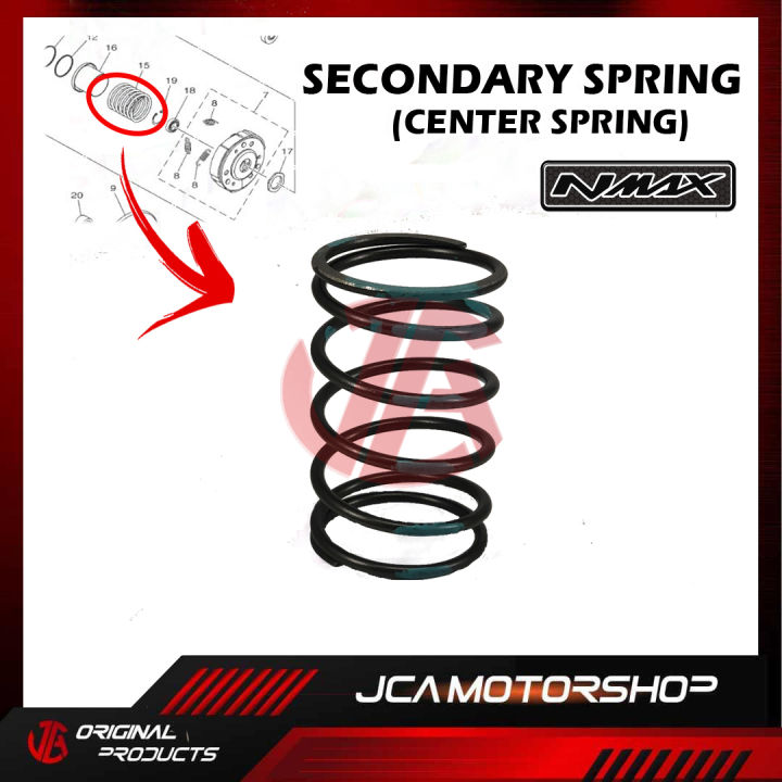 ORIGINAL YAMAHA SECONDARY SPRING (CENTER SPRING) FOR NMAX V1 | Lazada PH