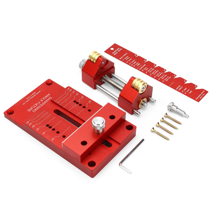 Mohoo Sharpening Angle Fixture Angle Gauge 15° to 45° Adjustable Angles ...