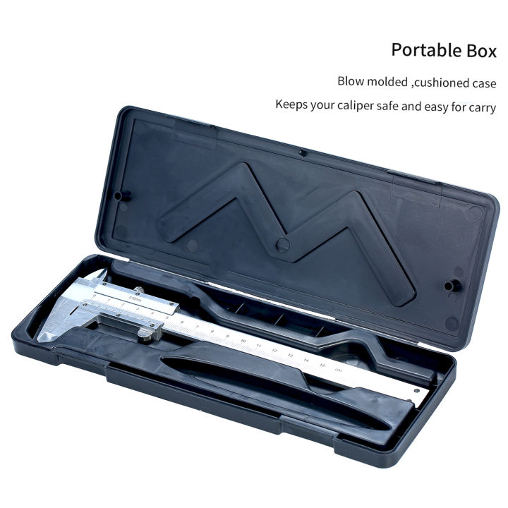 Professional Stainless Steel Vernier Caliper 0-150mm Sliding Gauge ...