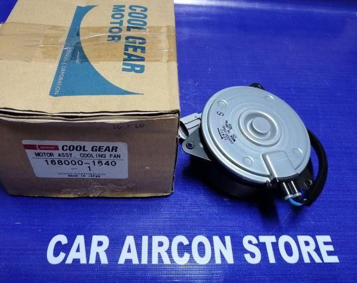 DENSO original radiator AUX fan motor TOYOTA WIGO (168000-1640) 2 pin ...