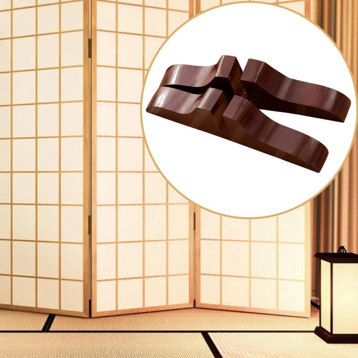 CCEarth 2 Pieces Privacy Screen Holder Privacy Screen Clips Wooden ...