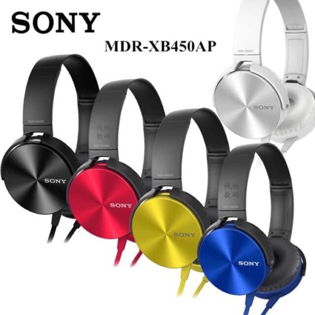 Sony XB450 Extra Bass Stereo Over-the-Ear Headphones With Mic | Lazada PH
