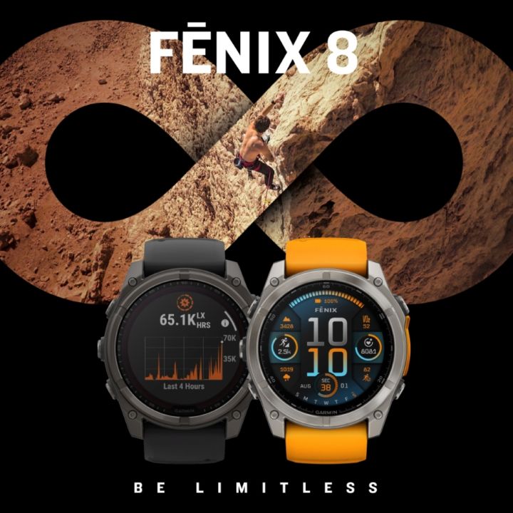 Đồng hồ thông minh Garmin fēnix® 8 – AMOLED_Mới, hàng chính hãng ...