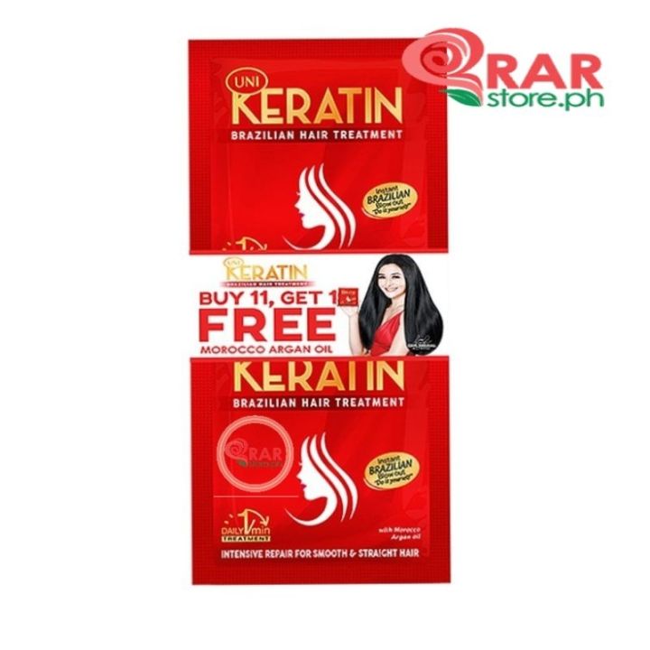 UNI KERATIN RED 12 SACHET | Lazada PH
