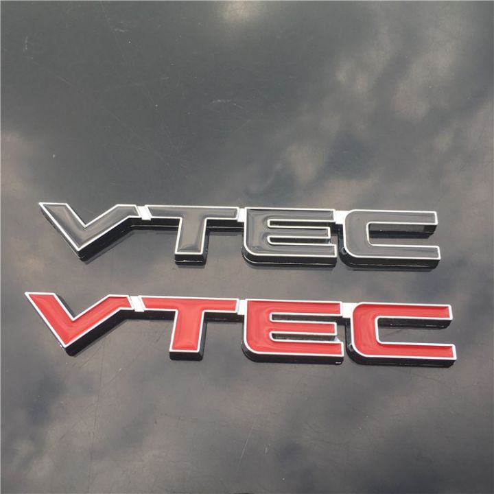 1 X Metal VTEC Side Rear Emblem Sticker For Honda Civic City | Lazada
