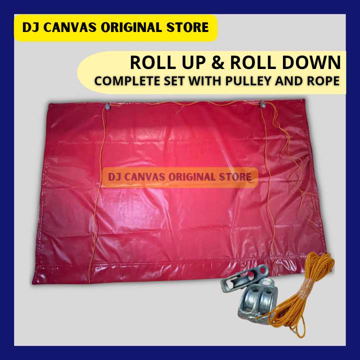 6FT X 8FT S400 MAYAMA ROLL UP TRAPAL TOLDA LONA - WATERPROOF ...