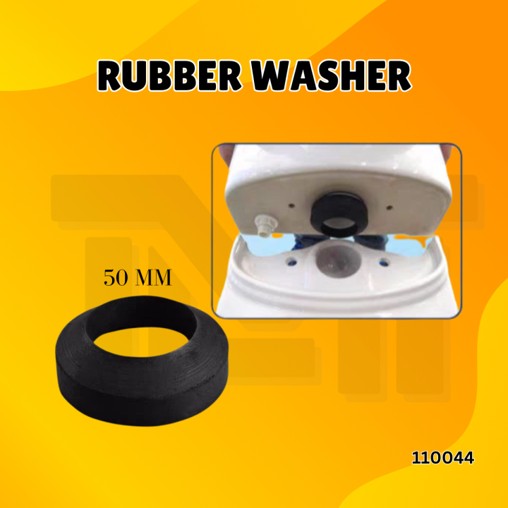 50mm Seal Pan Rubber Washer Cone Split Toilet Tank Fixing Screw Sealing ...