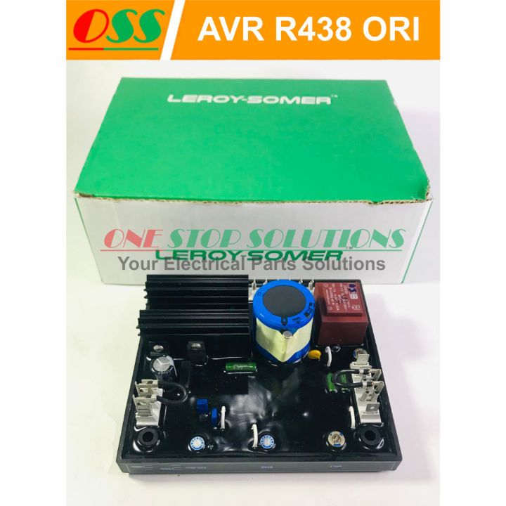 AVR GENERATOR R438 R 438 LEROY SOMER ORIGINAL AVR GENSET | Lazada Indonesia