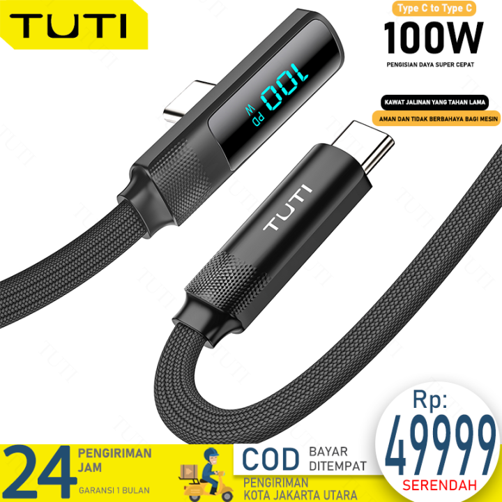 TUTI Digital Display Cable Original Gaming Kabel Data Fast Charging ...