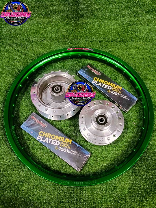 HONDA WAVE / XRM / RS / DASH RIM SET THAILAND CONCEPT CHROME HUB ...