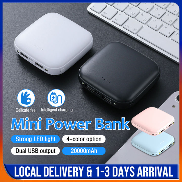 [SG Local Stock] 20000 mAh Power Bank Mini Portable Powerbank Fast ...