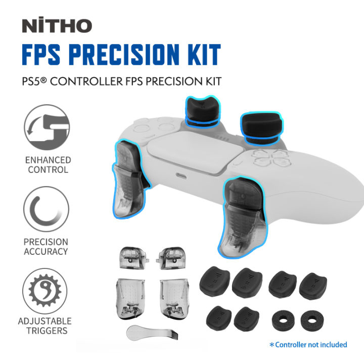 NiTHO PS5 FPS Gaming Kit for PlayStation 5 Dual Sense Controller ...