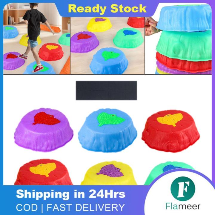 Flameer LED Balance Stepping Stones Balance River Stones Balance ...