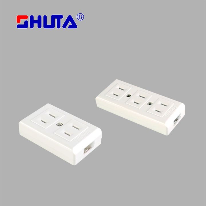 Shuta Convenience Outlets Universal Durable and Connectable Plug-in ...