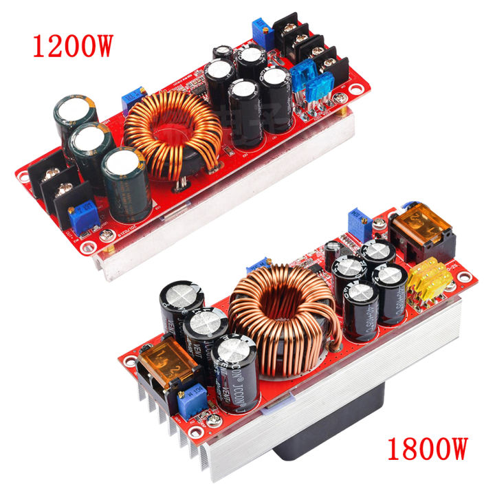 1800W 40A 1200W 20A DC-DC Boost Converter Step Up Power Supply Module 8 ...